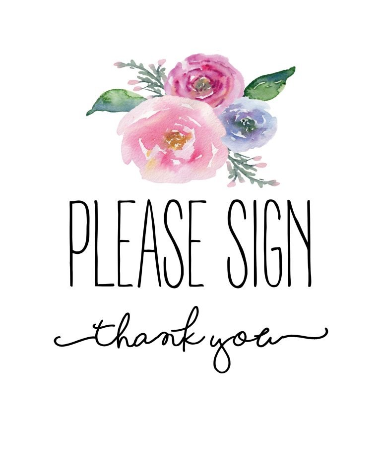 Six Instant Download Party Printables