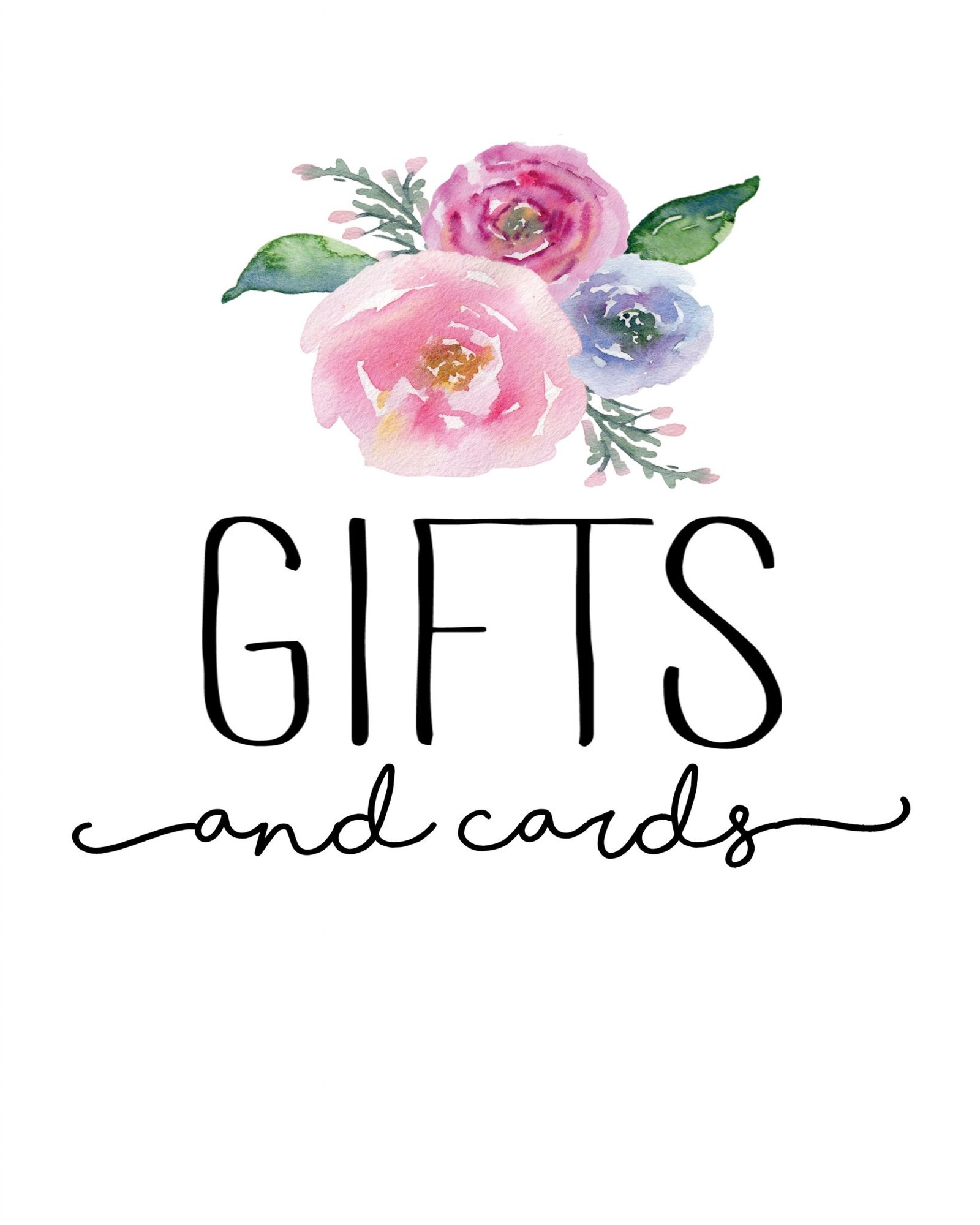 Six Instant Download Party Printables