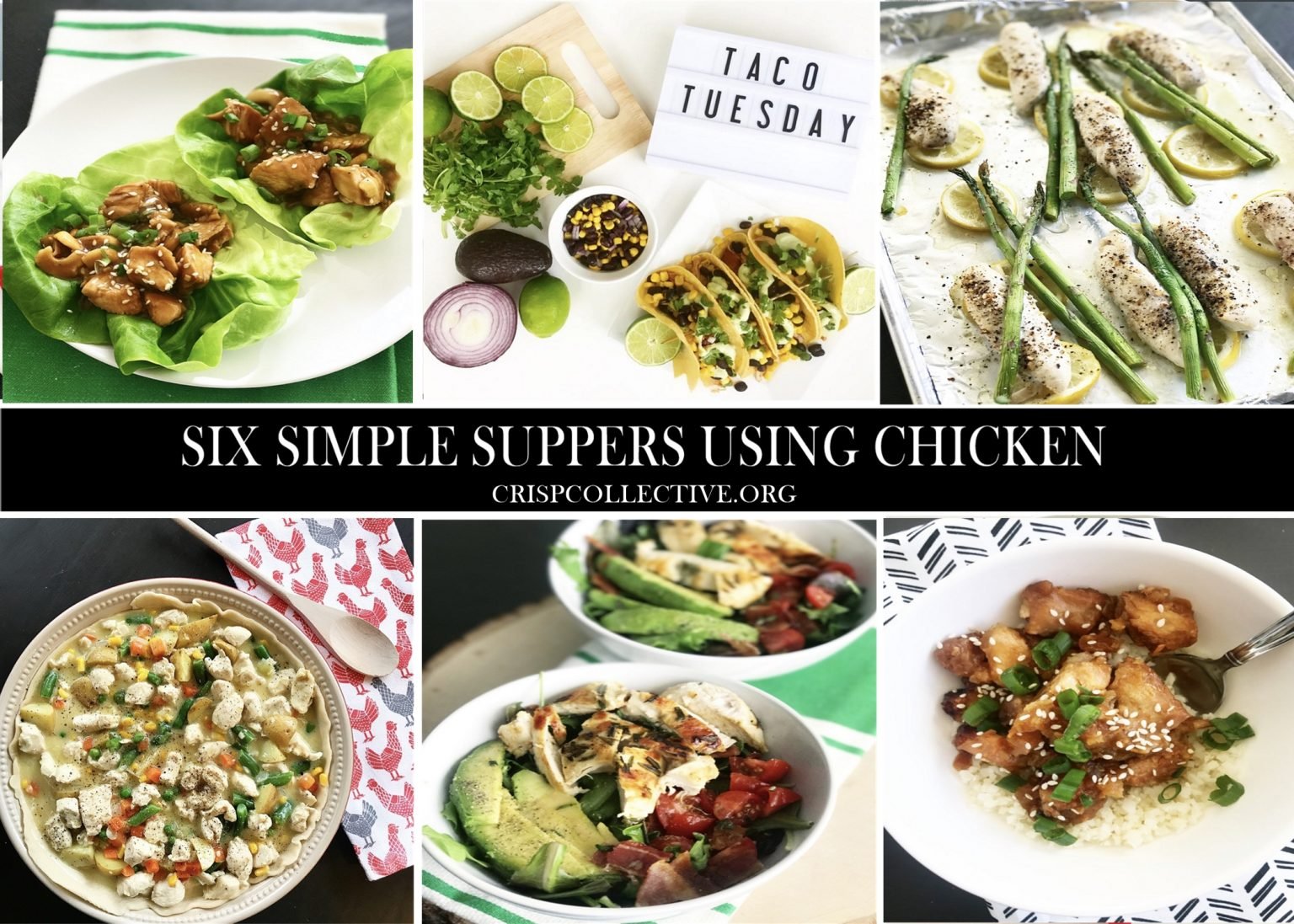 Six Simple Suppers Using Chicken