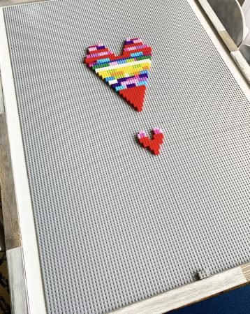 DIY Lego Board and Lego Storage Ideas - Crisp Collective